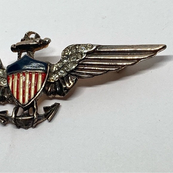 Trifari | Jewelry | Vintage Rare Signed Trifari Sterling Silver Wwii Us ...
